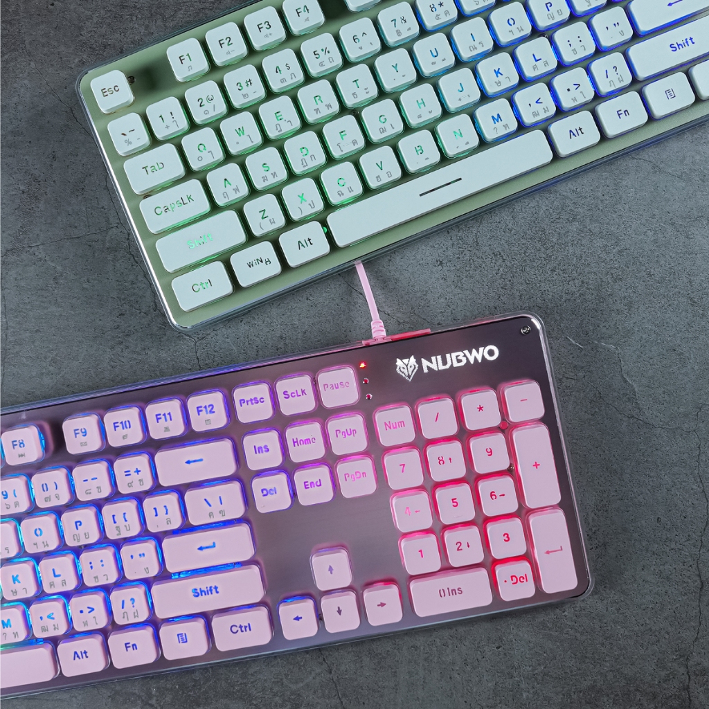 Nubwo NK-32 Gaming Keyboard คีย์บอร์ดเกมมิ่ง (รับประกันสินค้า 1 ปี ...