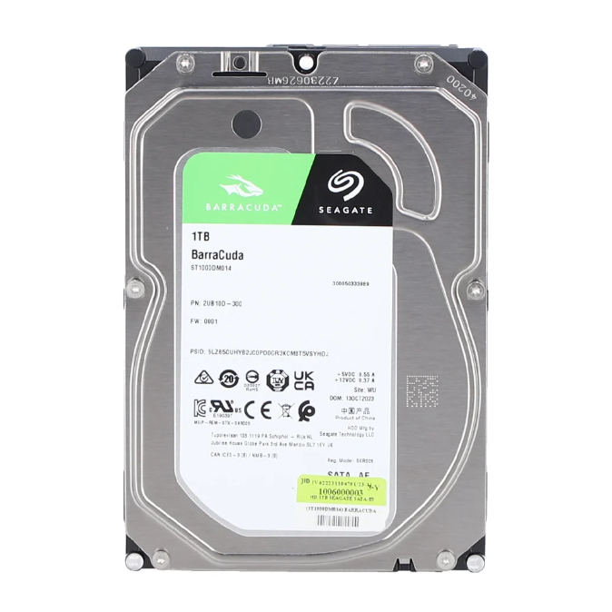 1 TB 3.5 INCH HDD (ฮาร์ดดิสก์ 3.5 นิ้ว) SEAGATE BARRACUDA - 7200RPM SATA3 (ST1000DM014) | Shopee ...