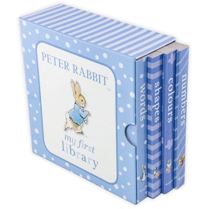 PETER RABBIT: MY FIRST LIBRARY (4 BOOKS) หนังสือเด็ก ปีเตอร์ แรบบิท ...