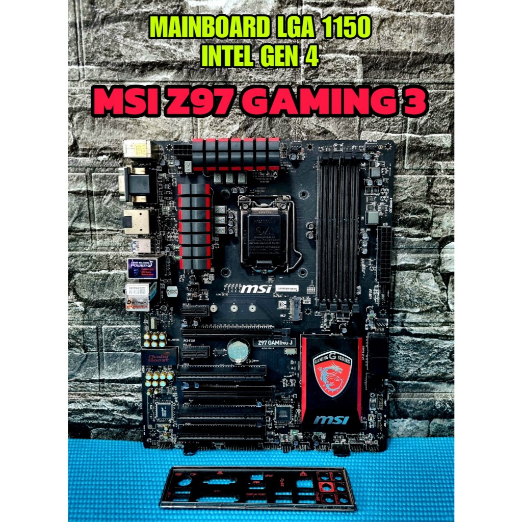 (ร้านในไทย) เมนบอร์ด 1150 รองรับ CPU INTEL GEN 4 ** มีของพร้อมส่งทันที ...