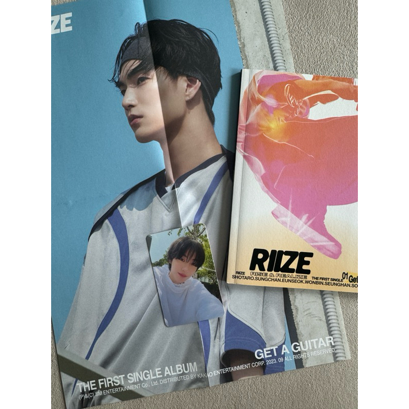 พร้อมส่ง! อัลบั้ม RIIZE :Get A Guitar - The 1st Single Album (อัลบั้มเต็มแกะแล้ว) | Shopee Thailand