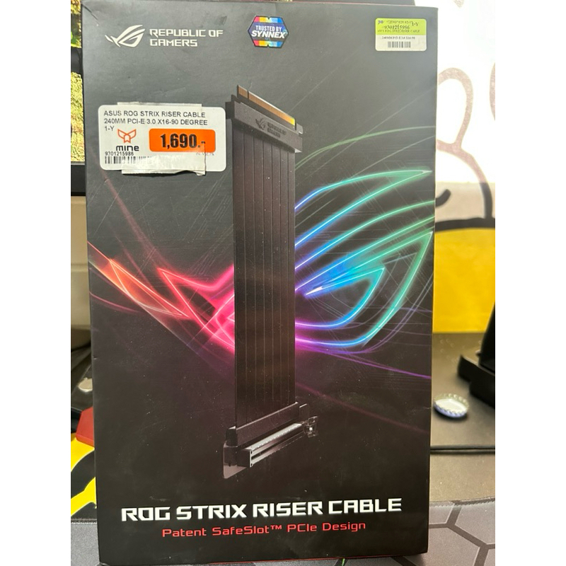 ASUS ROG Strix Riser Cable สายต่อการ์ดจอ(มือสอง) | Shopee Thailand