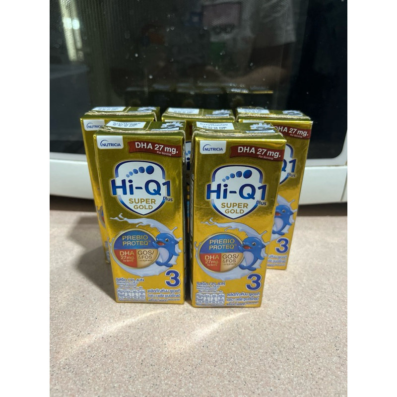 Hi Q สูตร 3 แบ่งขาย 5 กล่อง หมดอายุ 22/07/24 สูตร 3 รสจืด ขนาด 180 ml ...