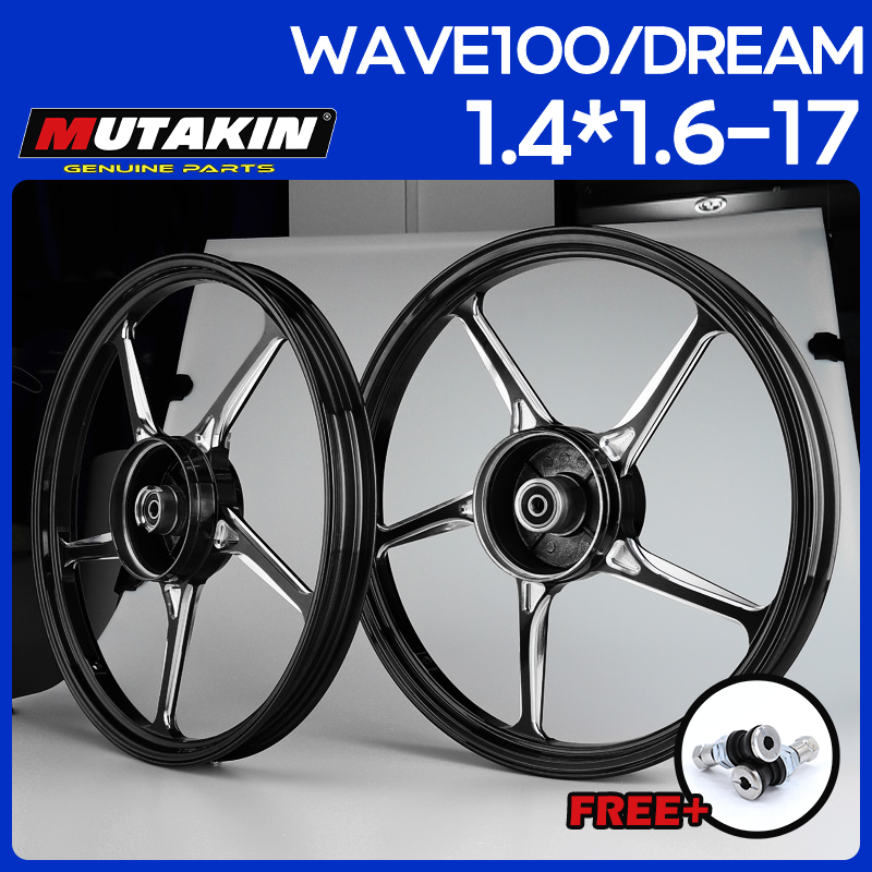 MUTAKIN ล้อแม็ก 511 CNC RIM Honda WAVE100 DREAM125 DREAM110 SUPERCUB ...
