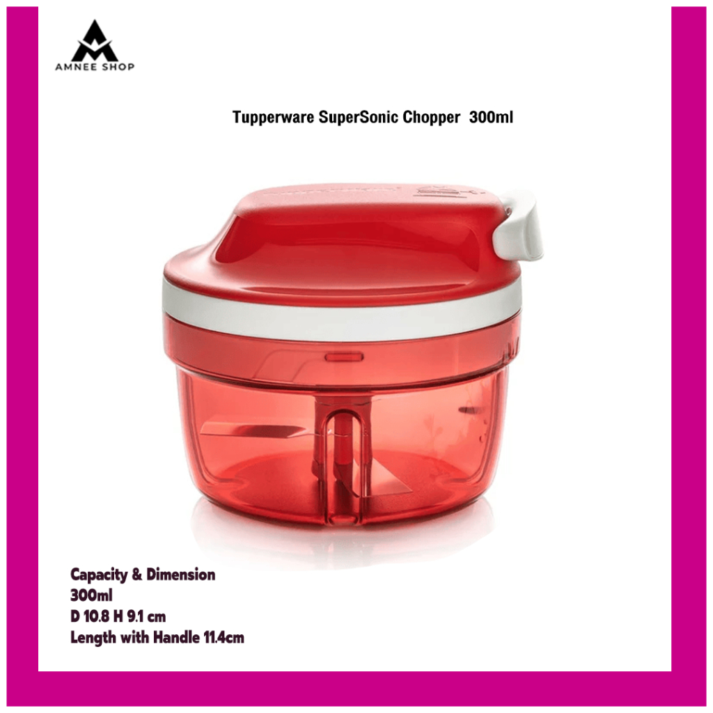 Tupperware SuperSonic Chopper 300ml ราคาต่อ 1ชิ้น | Shopee Thailand