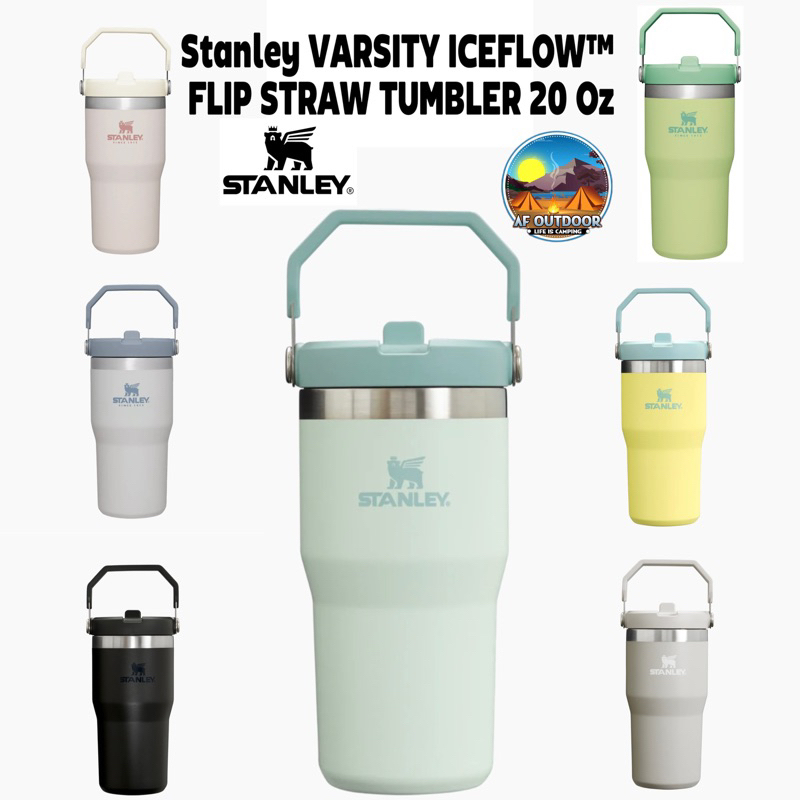 ️ของแท้💯% ️ Stanley แก้วเก็บความเย็น รุ่น VARSITY ICEFLOW™ FLIP STRAW ...
