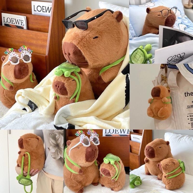 [พร้อมส่ง] พวงกุญแจ ตุ๊กตาคาปิบารา Capybara แบบ เจนนี่ Jennie Blackpink ...