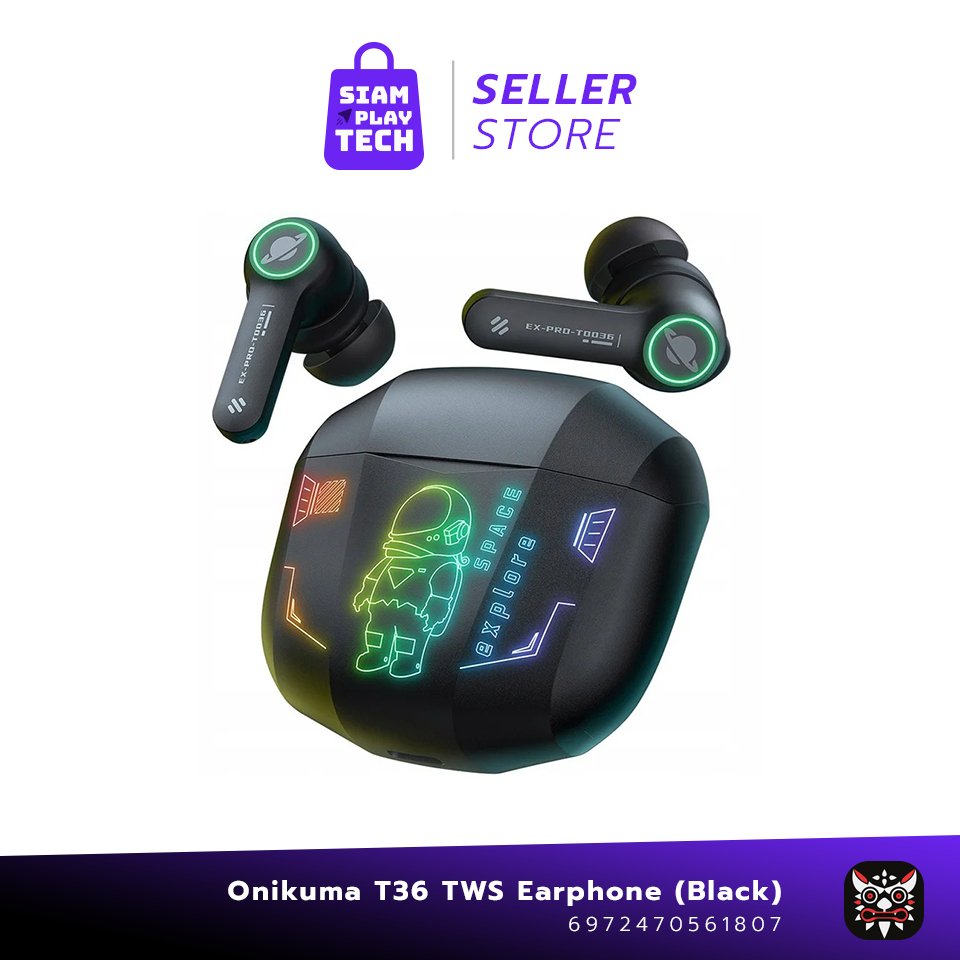 ONIKUMA T36 Wireless Headphone หูฟังไร้สายเกมส์มิ่ง | Shopee Thailand