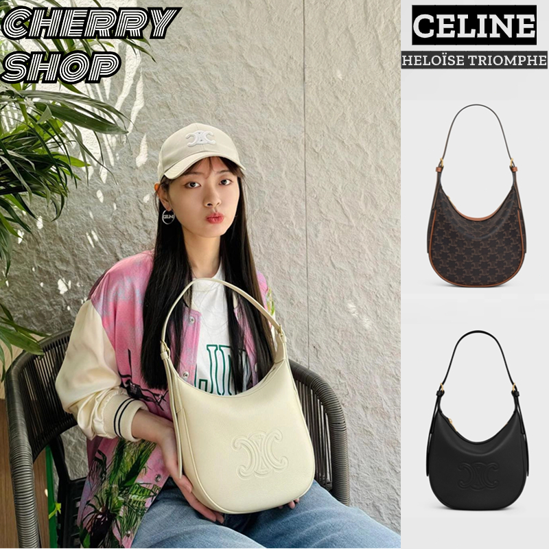 🍒ซีลีน Celine SMALL HELOiSE TRIOMPHE BAG🍒กระเป๋าถือ/กระเป๋าสะพาย ...