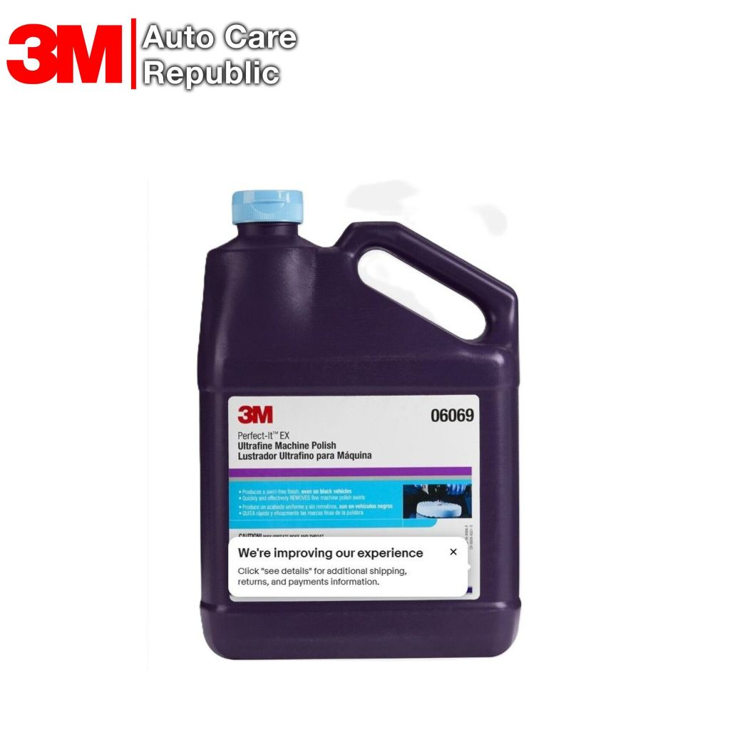 ้่3M 06069 Perfect-It Ultrafine Machine Polish 6069 น้ำยาขัดเงา3.78 ...