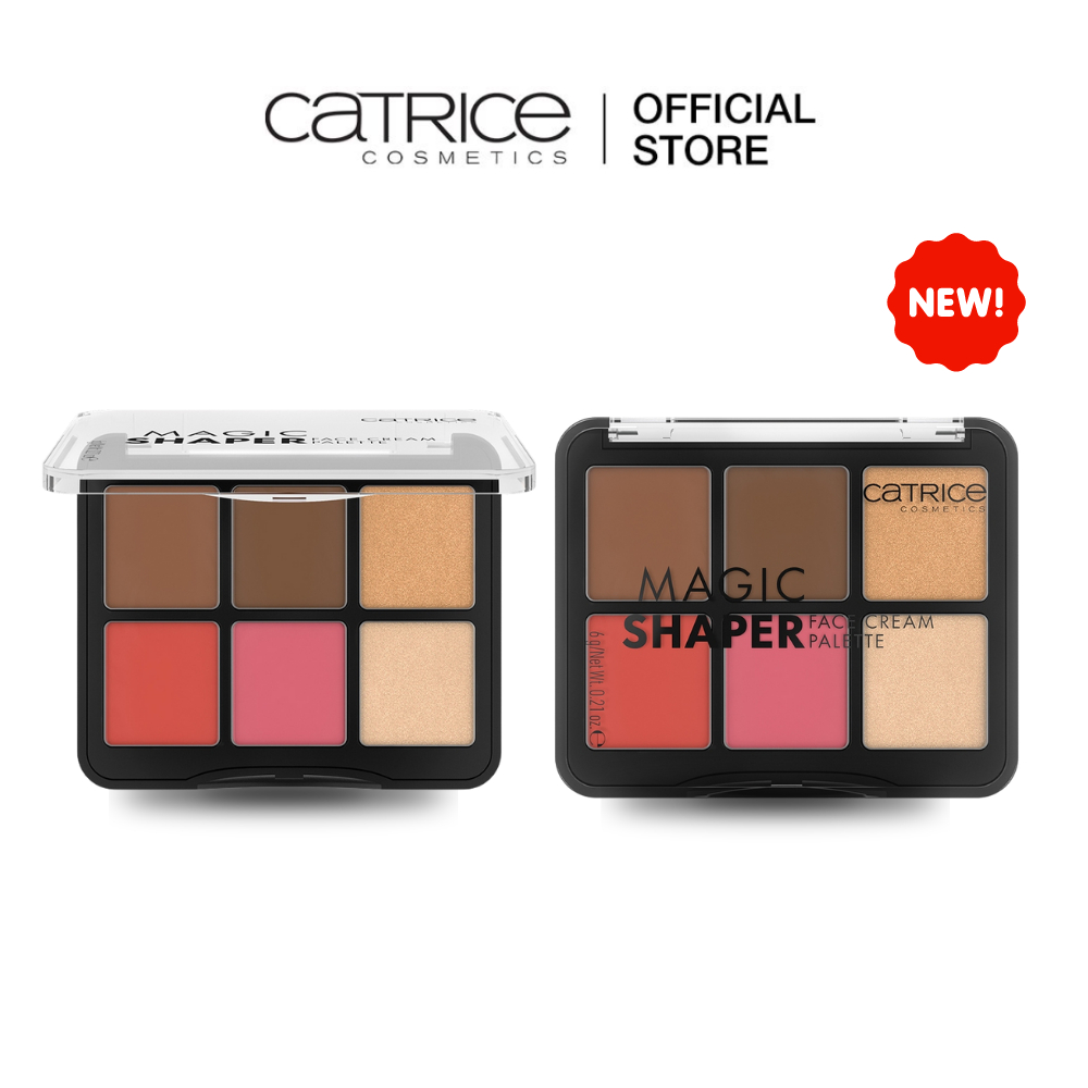 Catrice คาทริซ Magic Shaper Face Cream Palette 010 ครีมพาเลตต์ | Shopee ...
