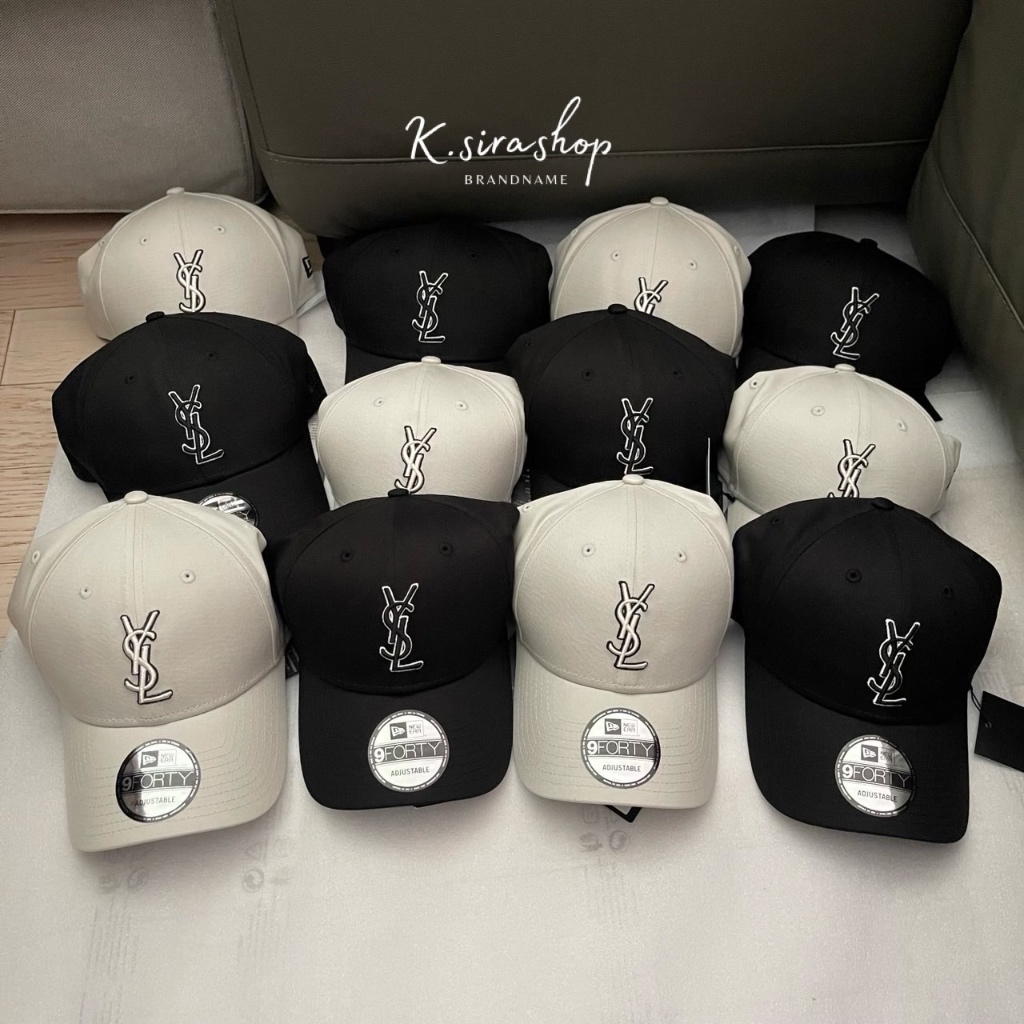 [ส่งฟรี] New Ysl x New Era Cap (รบกวนลูกค้าทักแชทสอบถามก่อนชำระค่ะ ...