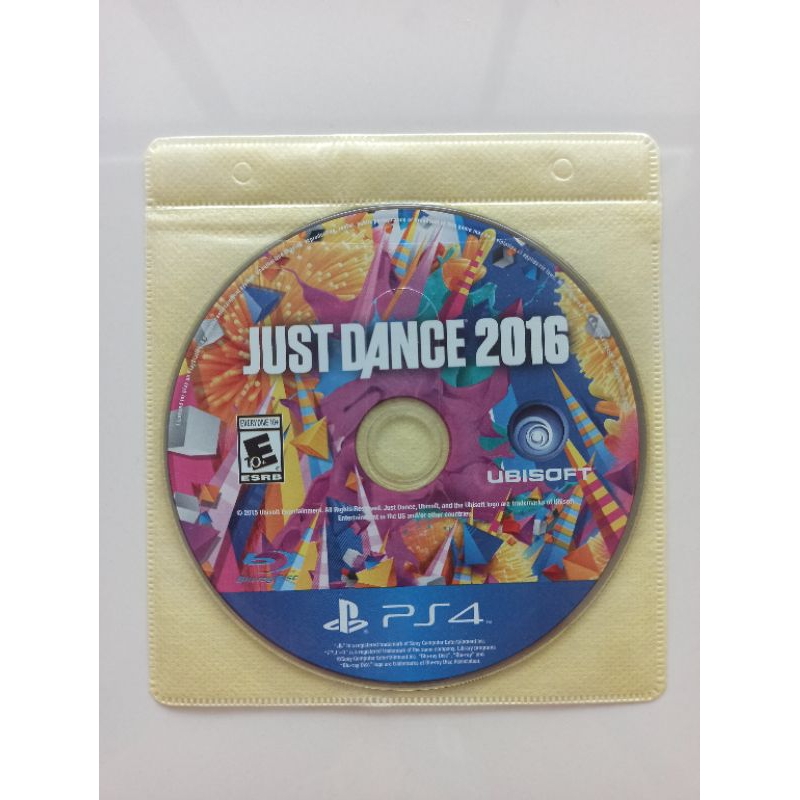PS4 Games : Just Dance 2016 มือ2 **ไม่มีกล่อง** | Shopee Thailand