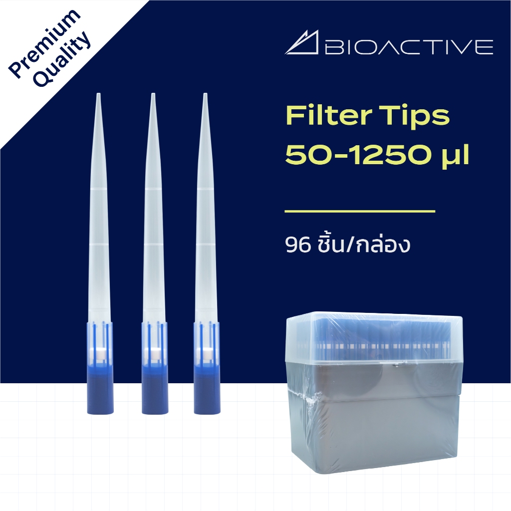 Premium Quality Filter Tips 50-1250ul Tip, Sterile, 96/rack | Shopee ...