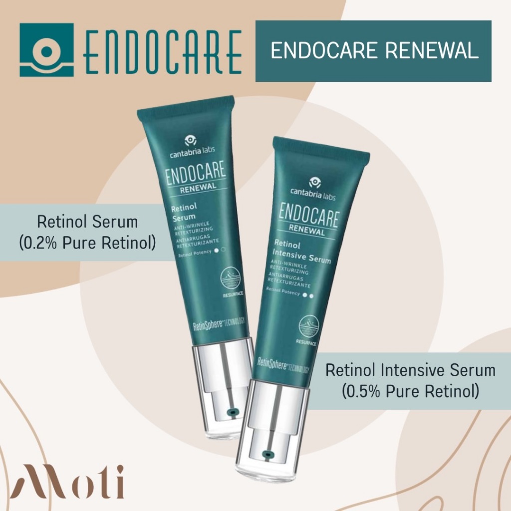 Endocare RENEWAL Retinol Serum 30ml / RENEWAL Retinol Intensive Serum ...