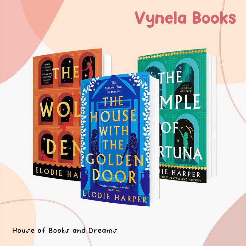 VYNELA (หนังสือภาษาอังกฤษ) THE WOLF DEN/ HOUSE WITH THE GOLDEN DOOR ...