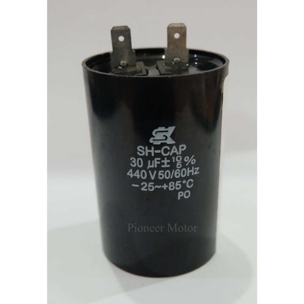 คาปาซิเตอร์ แคปรัน แคปสตาร์ท SH-CAP 30uF 440V 50/60Hz สำหรับ ปั้มน้ำ START CAPACITOR | Shopee ...