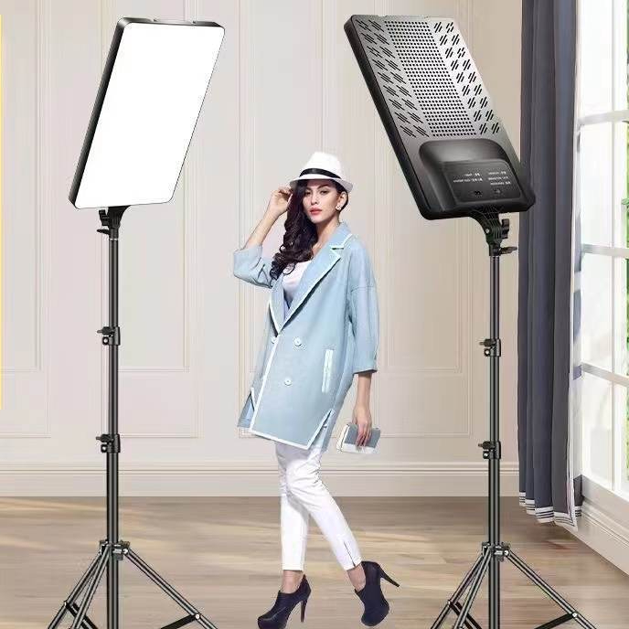 ไฟถ่ายภาพ ไฟสตูดิโอ ไฟไลฟ์สดLED RL-24 ปรับอุณหภูมิแสงและสีได้ พร้อม ...