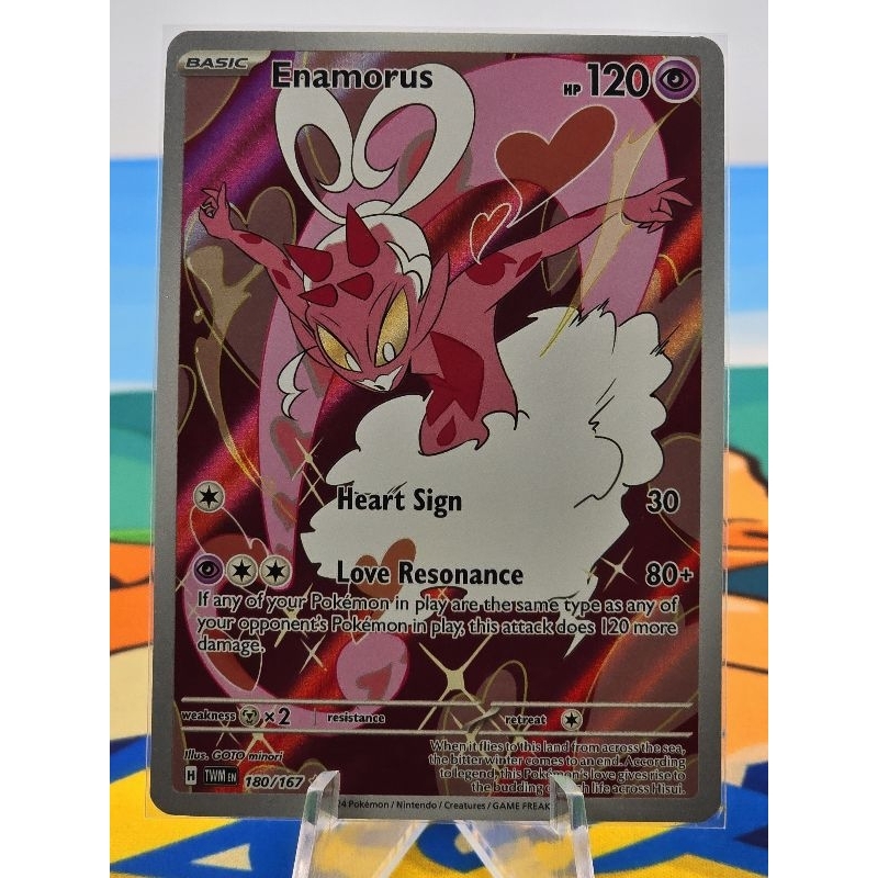 Pokemon Card "Enamorus AR 180/167" ENG Twilight Masquerade | Shopee ...