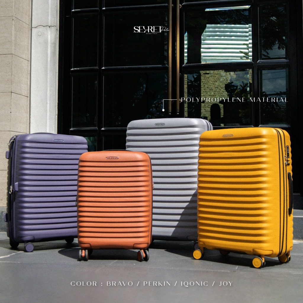 กระเป๋าเดินทาง 24 นิ้ว กระเป๋าเดินทาง SECRET POLO คอลเลคชั่น GROOVE รับ ...