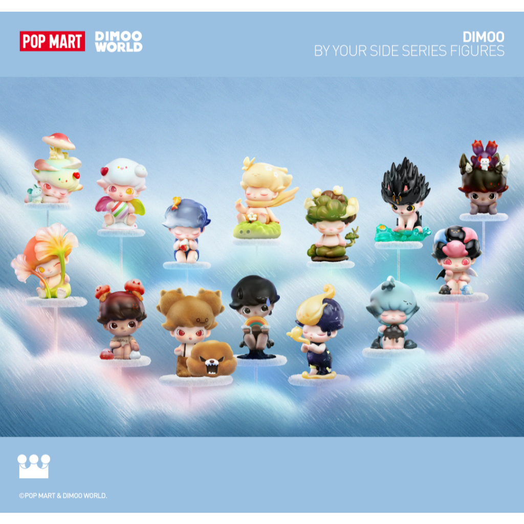 ⭐️พร้อมส่ง / ซื้อใน Live ได้ ⭐️ แบบสุ่ม POPMART Dimoo By Your Side ...