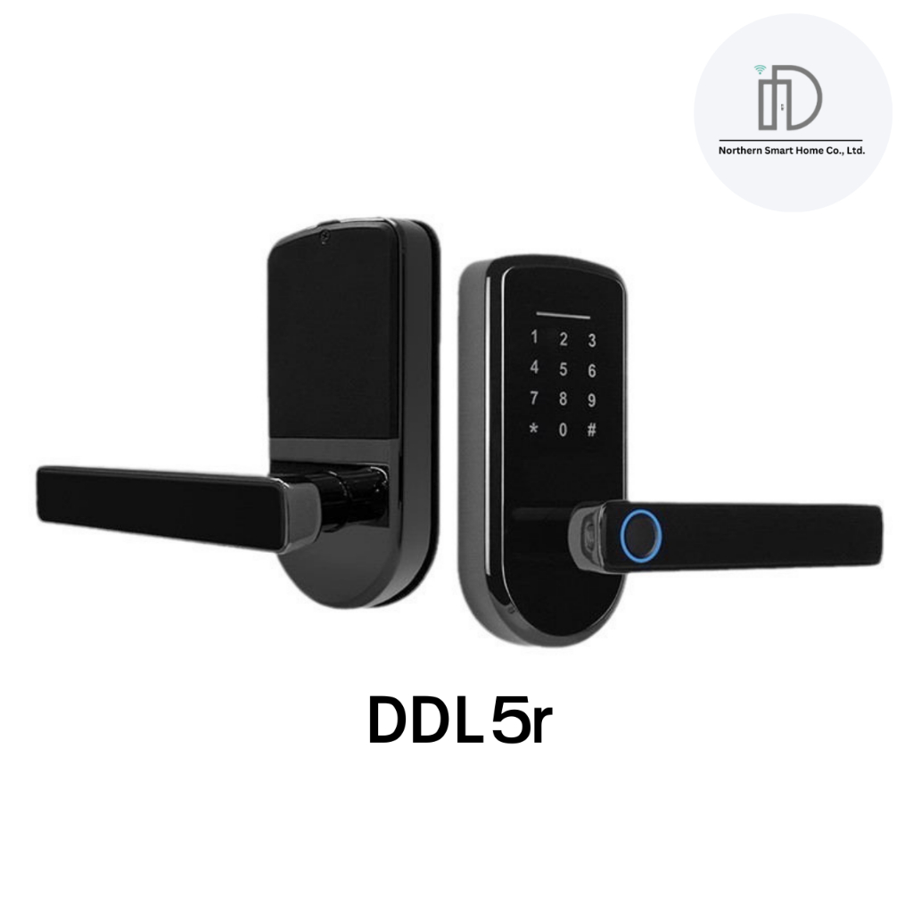 Dot Digital door Lock กลอนประตูดิจิตอล รุ่น DDL5r ติดตั้งแทนลูกบิดเดิม ...