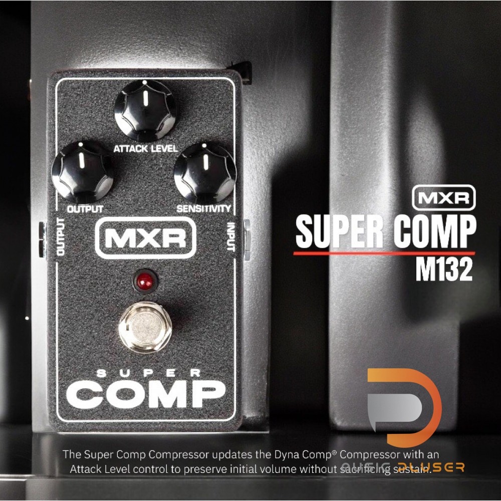 Jim Dunlop MXR M132 Super Compเอฟเฟคกีต้าร์ที่ได้รับความนิยมสูงสุด Made ...