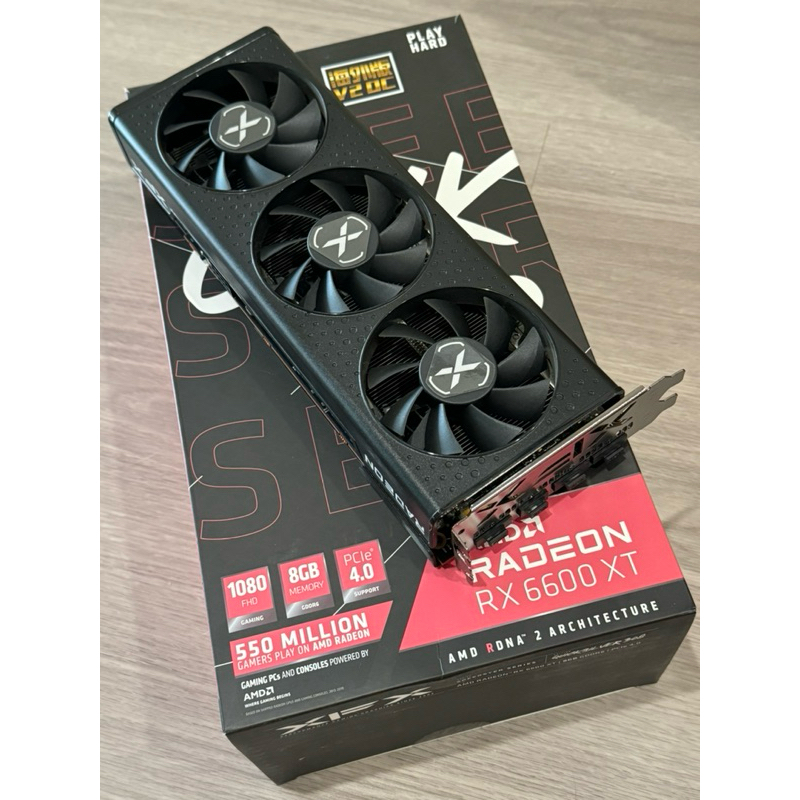 RX6600XT 8GB XFX 3Fans สภาพเหมือนใหม่ใสๆ ประกัน 1 เดือน | Shopee Thailand