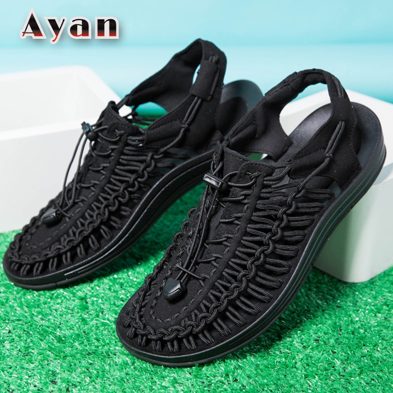 AYAN 2024 จัดส่งที่รวดเร็ว KEEN รองเท้าลำลองผู้หญิงผู้ชาย รองเท้าชายหาด เดินป่า ระบายอากาศได้ดี ...