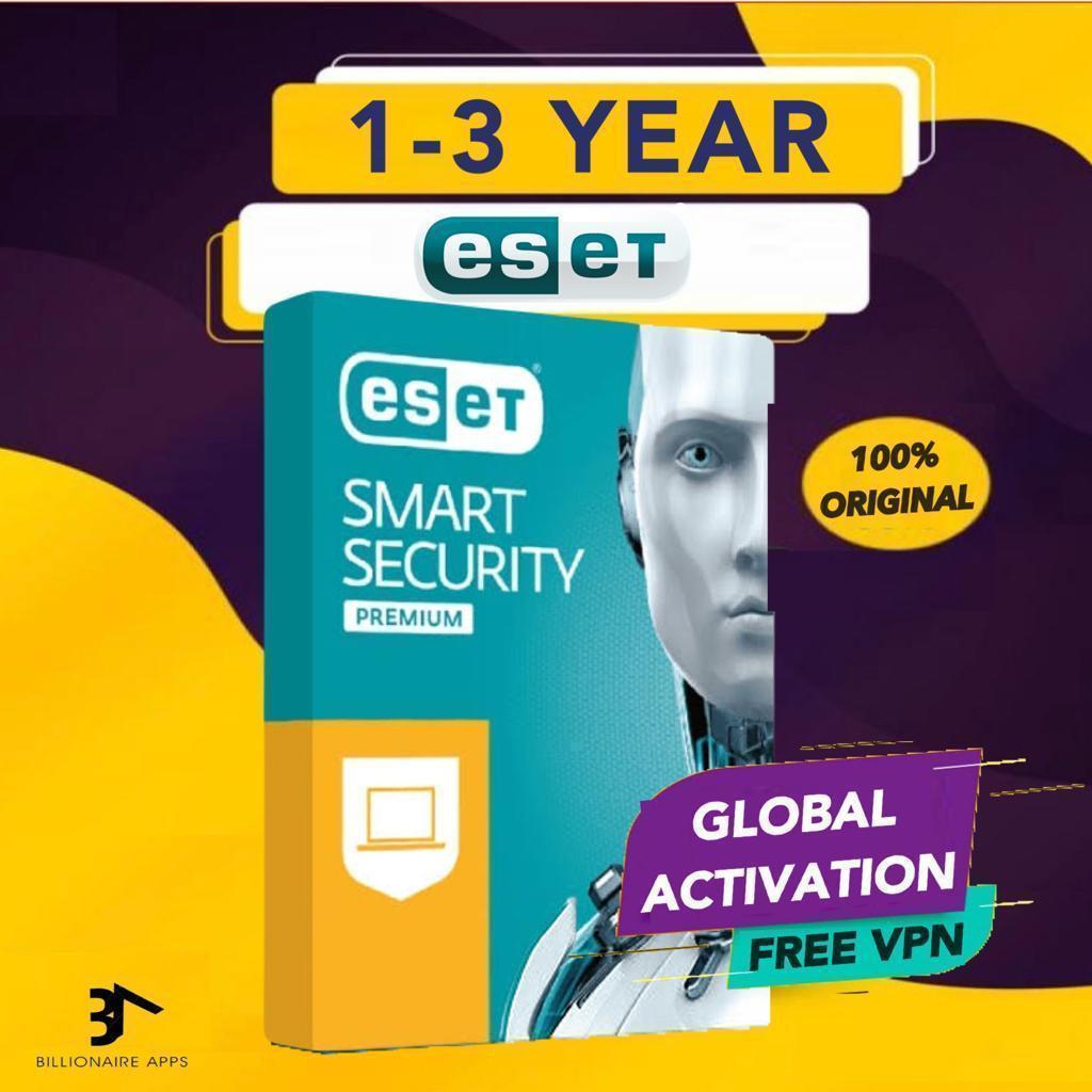 ESET Smart Security Premium Antivirus | 1 PC Device to 3 Year | Latest ...