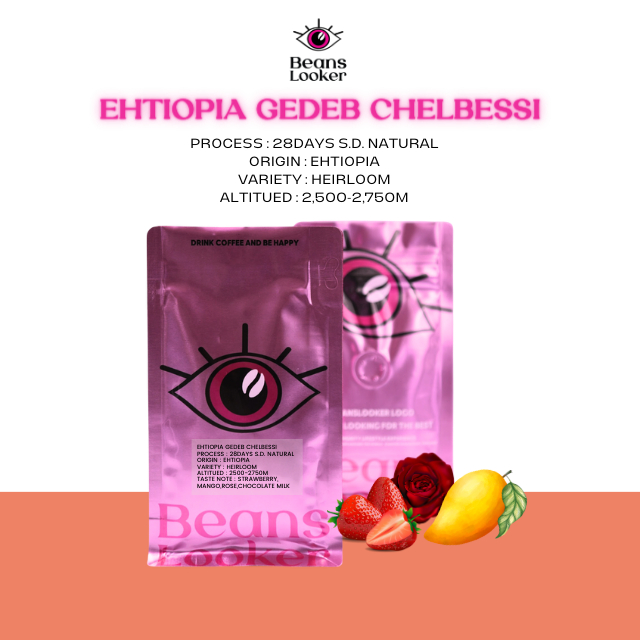 Beanslooker เมล็ดกาแฟ EHTIOPIA GEDEB CHELBESSI | Shopee Thailand