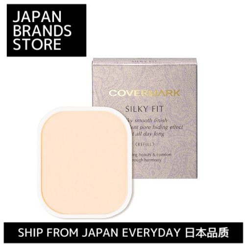 [Ship from Japan Direct] COVERMARK Silky Fit Refill Foundation 9 Colors ...