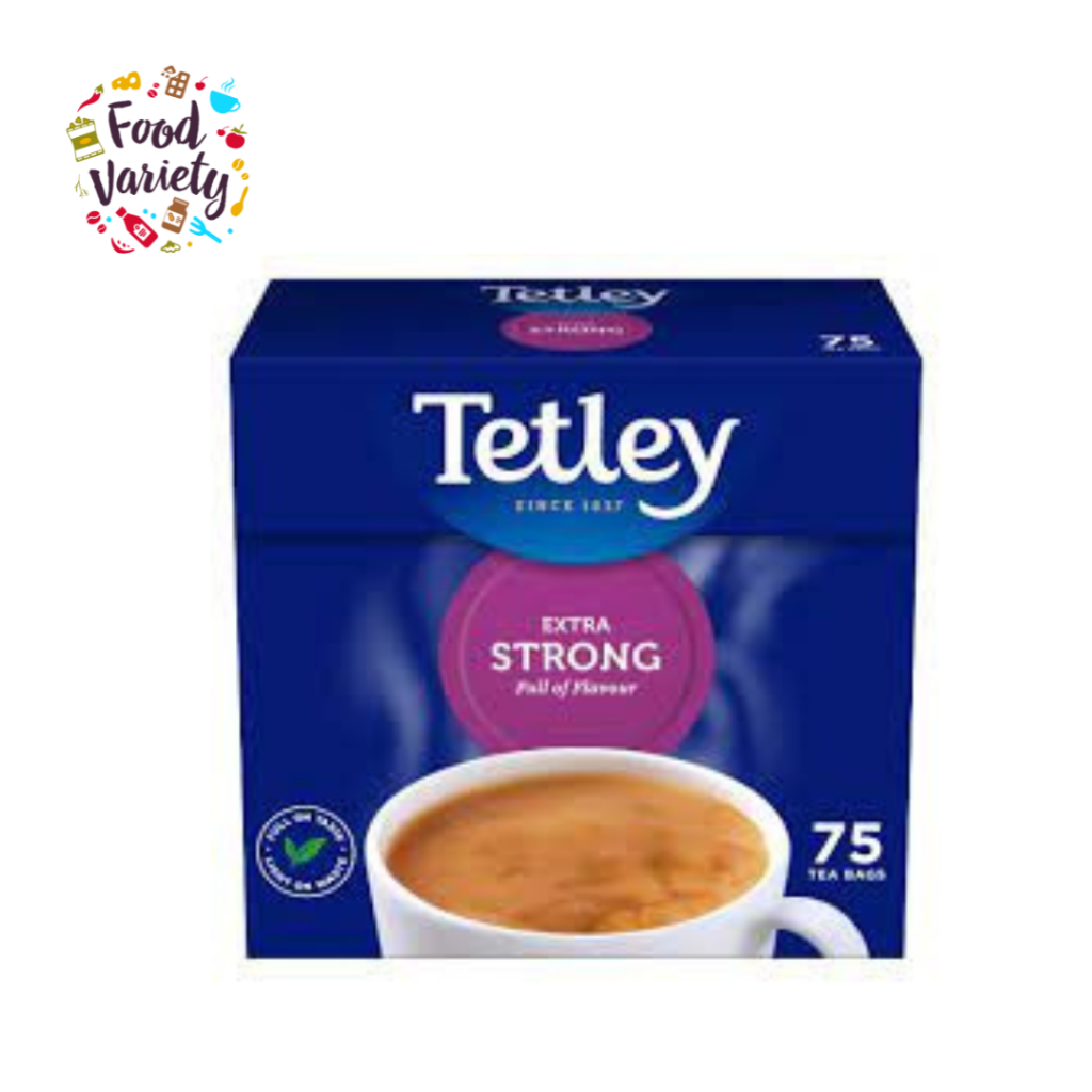 Tetley Extra Strong 75 Tea bags 237g เท็ตเล่ เอ็กซ์ตร้า สตรอง 75 ถุง ...
