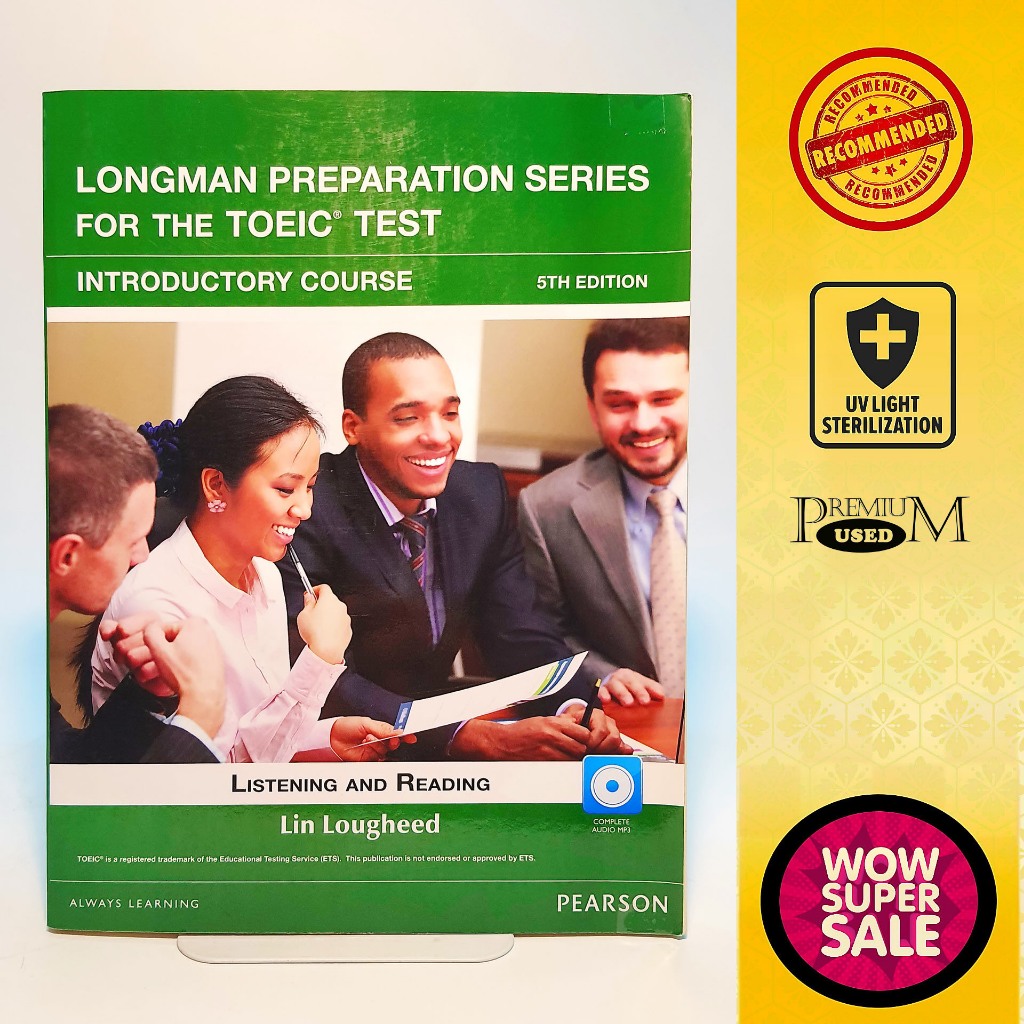 หนังสือเตรียมสอบ TOEIC ขั้นต้น Longman Preparation Series for the TOEIC ...