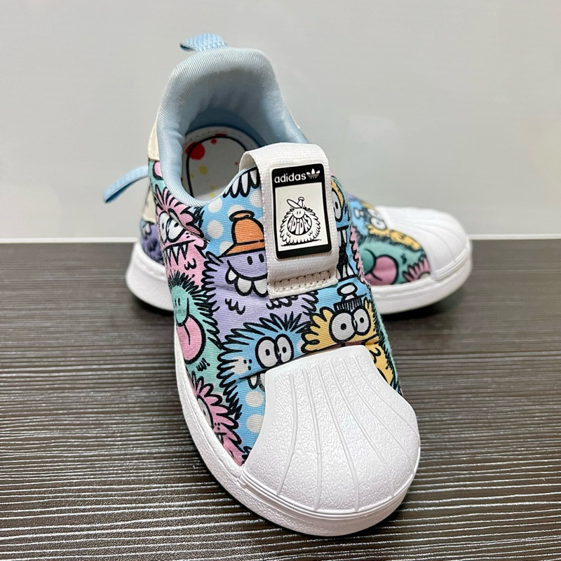 ส่งต่อ รองเท้าผ้าใบเด็ก Adidas Superstar 360 x Kevin Lyons Monsters ...