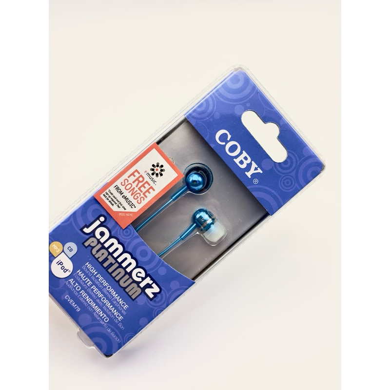 หูฟัง COBY รุ่น CVEM79 Jammerz Platinum | Shopee Thailand