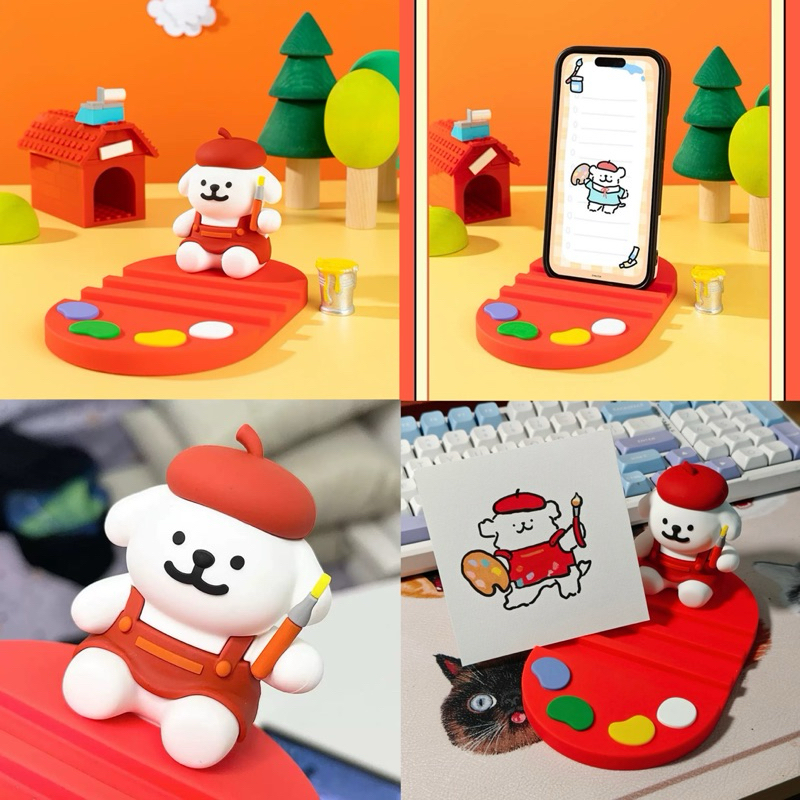 🎨 Maltese Painter Phone Holder ของแท้ 100% ที่วางมือถือ ที่ตั้งมือถือ ...