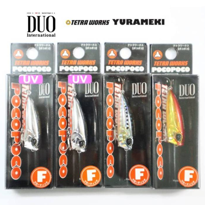 เหยื่อตกปลา เหยื่อป๊อบ DUO TETRA WORKS pocopoco 40F 4cm 3g ปลากระสูบ ...