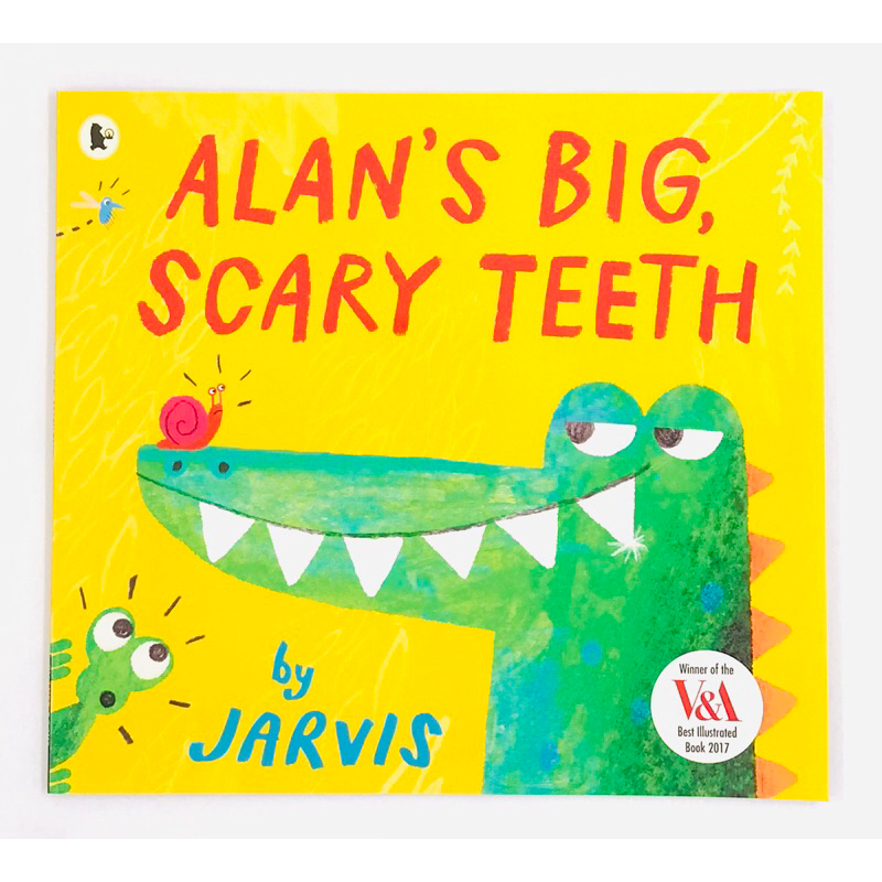 นิทานปกอ่อน Alan's Big, Scary Teeth ภาพสีทุกหน้า | Shopee Thailand