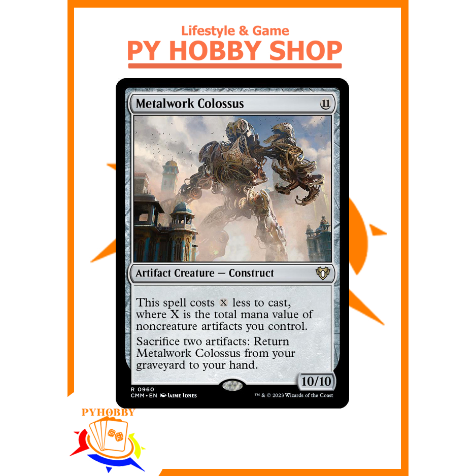 [MTG] Commander Masters: Metalwork Colossus | Shopee Thailand