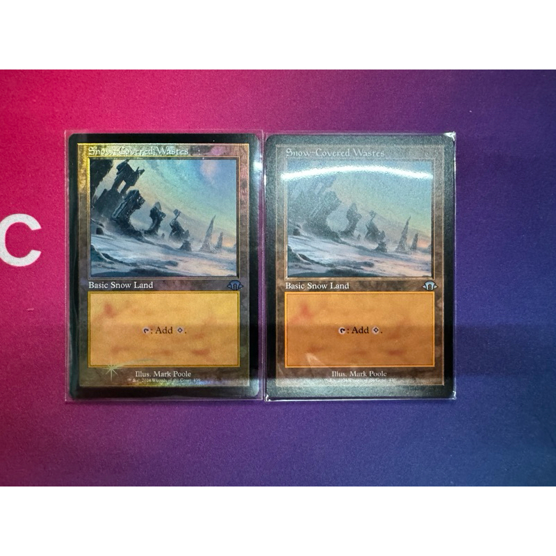 MTG Modern Horizons 3 Variants: Snow-Covered Wastes (0439 - Retro Frame ...