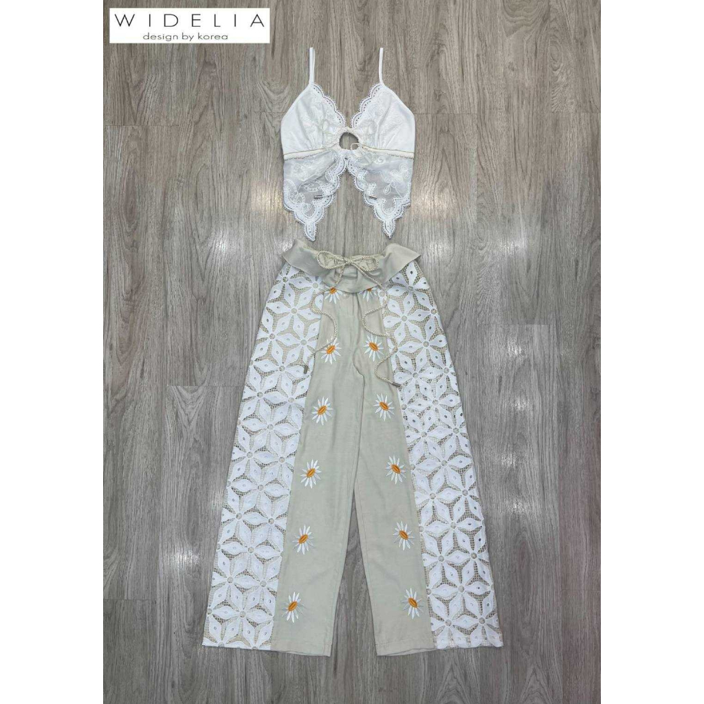 Widelia Made:Setนี้ เสื้อสายเดี่ยวทรงปีกผีเสื้อ รูดสายผูกอ(*สอบถามสต๊อก ...