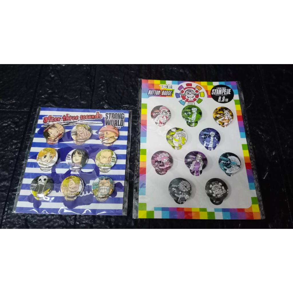 One Piece Badge Set ชุดเข็มกลัด งานแท้ ของใหม่ในซีน | Shopee Thailand
