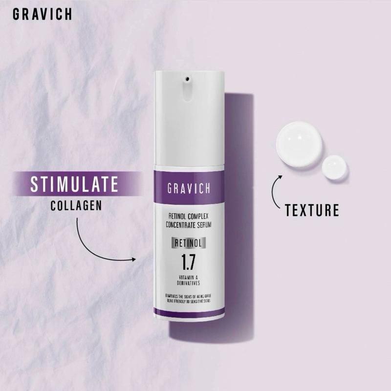 Gravich Retinol Complex Concentrate Serum 30 ml หยุดสัญญาณความแก่ เซ ...