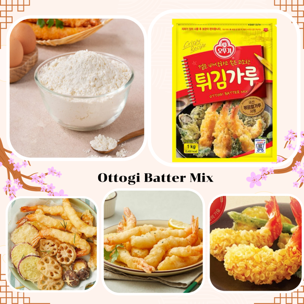 แป้งชุบแป้งทอดเกาหลีสำเร็จรูป, Korean Frying Mix Powder ขนาด 500g., 1 ...