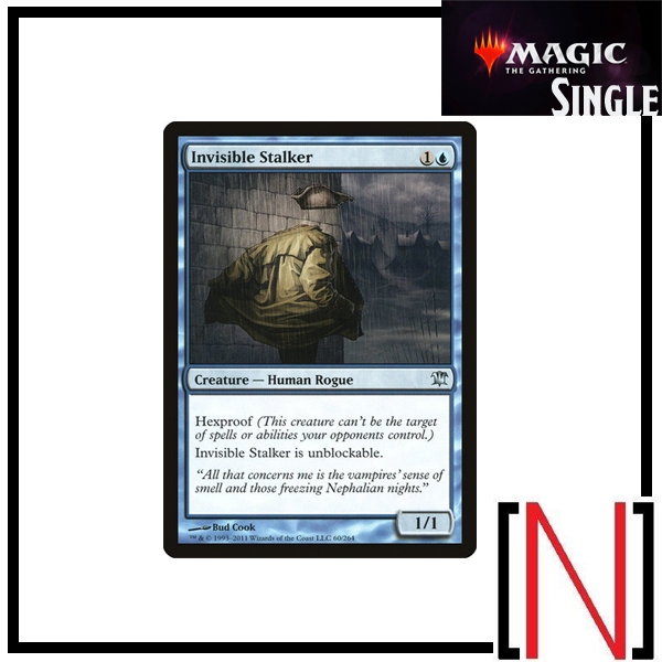 [MTG][Single][IND] Invisible Stalker ระดับ Uncommon [ภาษาอังกฤษ ...