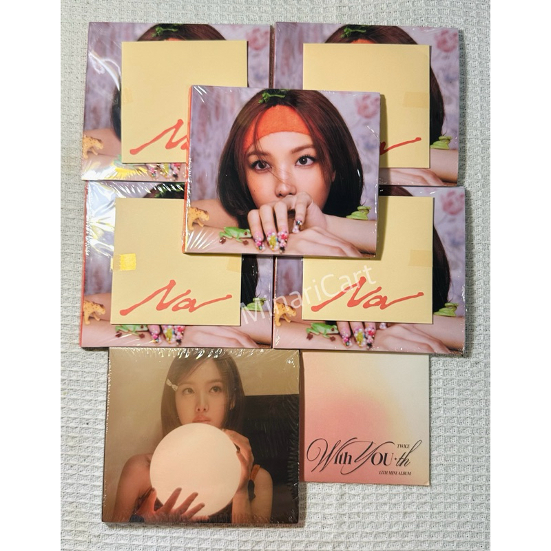 (พร้อมส่ง) อัลบั้มนายอน NAYEON NA/With YOU-th DIGIPACK ALBUM | Shopee Thailand