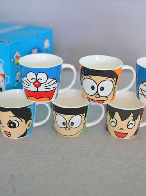 สินค้าพร้อมจัดส่ง ชุดแก้ว โดเรม่อน พรีเมี่ยมโลตัส ลิขสิทธิ์แท้ ...