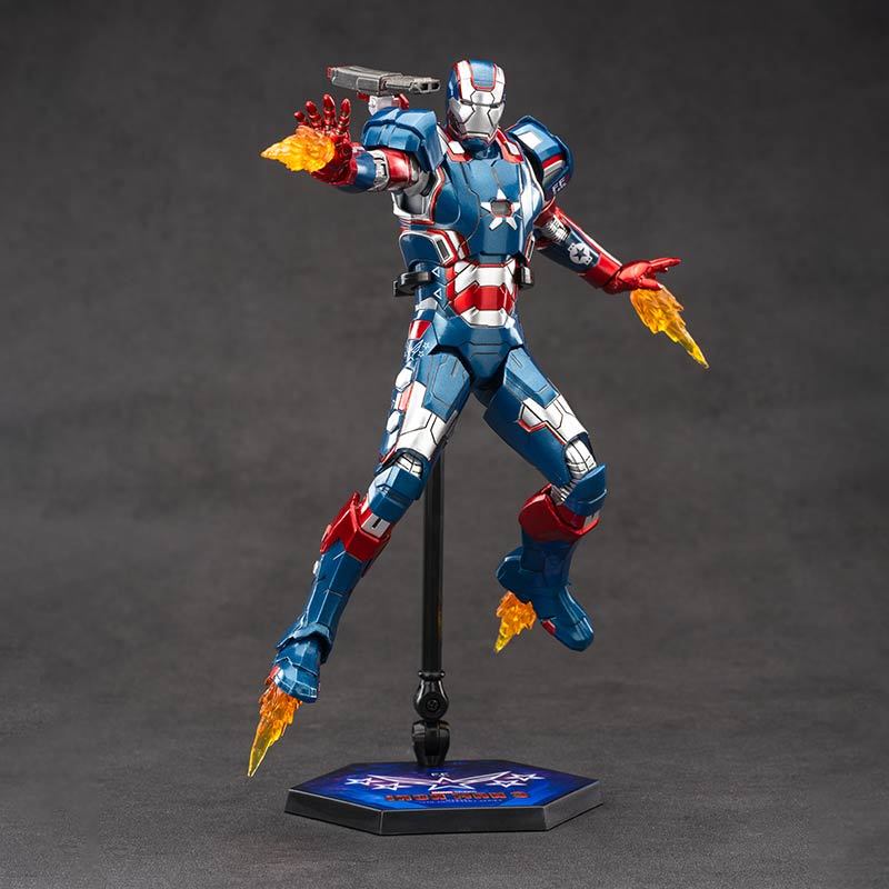 (ลิขสิทธิ์แท้) Iron Patriot Scale 1/10 (7 นิ้ว) 1906-52 จาก ZD TOYS ...