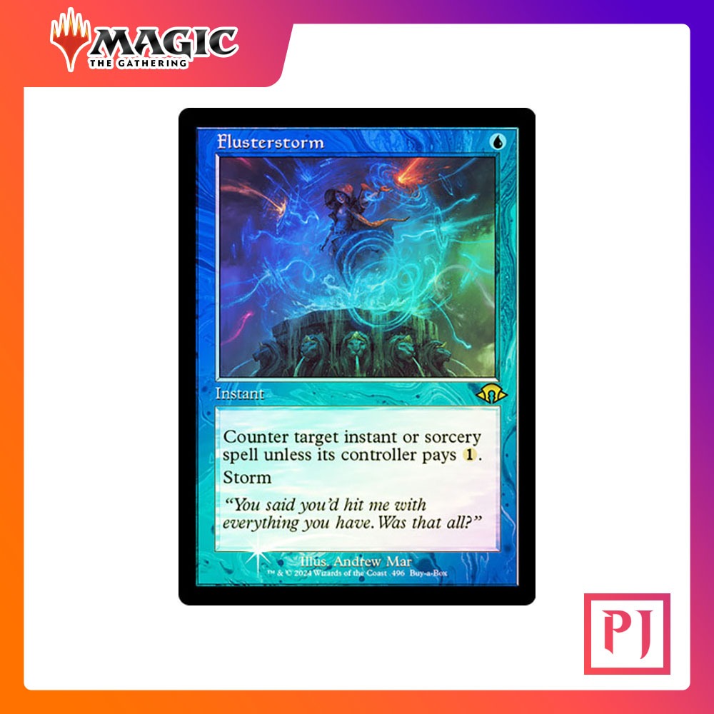 [MTG] Flusterstorm (Buy-a-Box) (Retro Frame) [MH3] [BLUE] [RARE] [FOIL ...